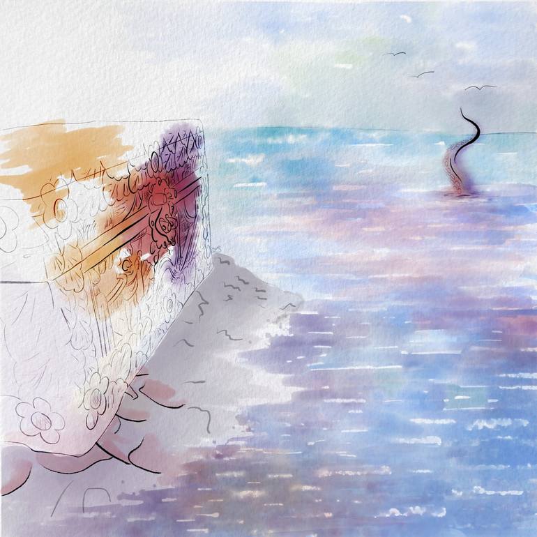Not so hidden treasure Painting by Mekkie Bansil | Saatchi Art