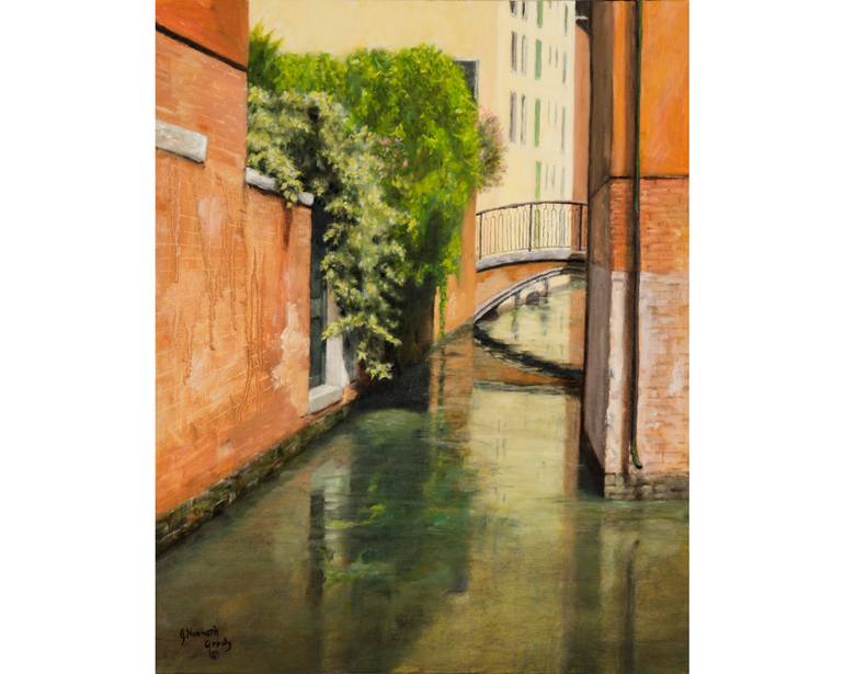 “Riflessioni di Venezia” Painting by J Kenneth Grody | Saatchi Art