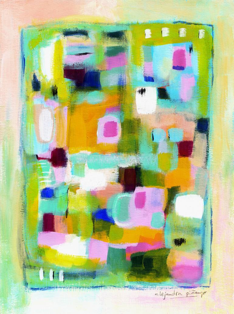 Know your colors Painting by Alejandra Pinango | Saatchi Art