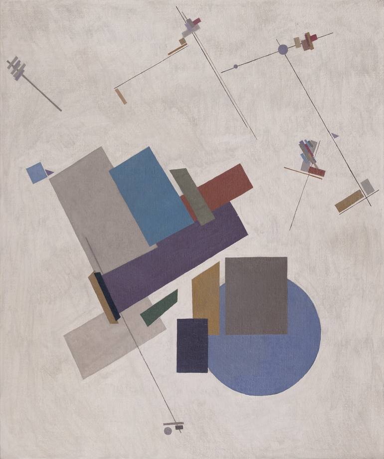 composition nº 4 Painting by Manuel Cebrian | Saatchi Art