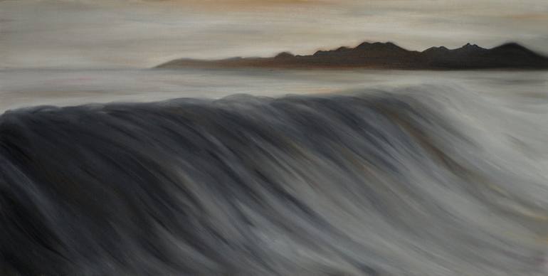 Impending Wave Painting by Emma Varney | Saatchi Art