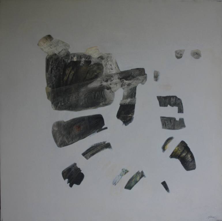 Fossili Guida (Guide-Fossiles) Painting by Gennaro Corbi | Saatchi Art