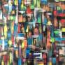 Colour Blocks Painting by TONY STOCKMAN | Saatchi Art