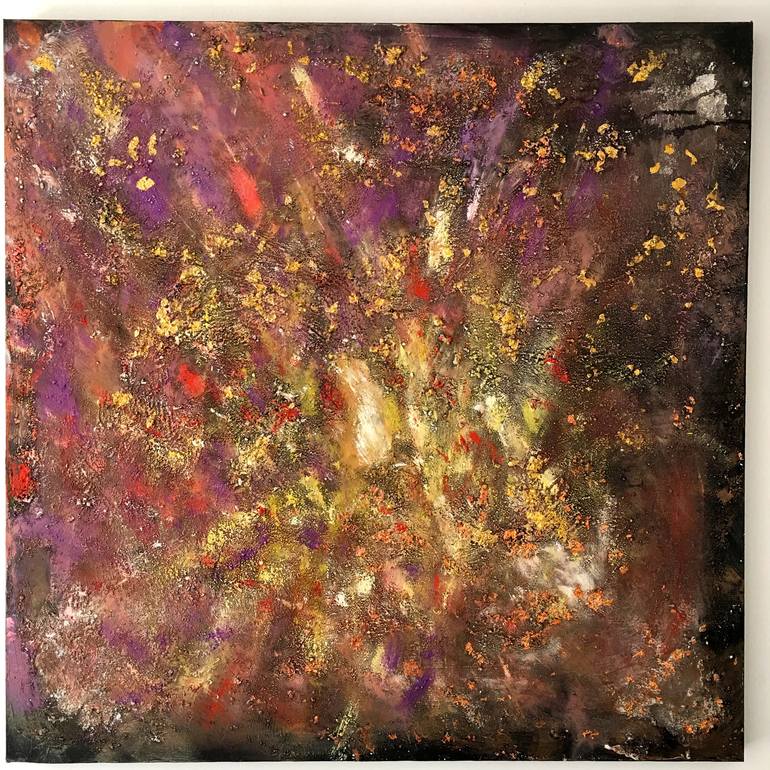 Bonfire Painting by TONY STOCKMAN | Saatchi Art