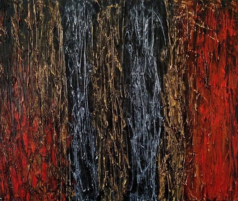 Entwined Painting by TONY STOCKMAN | Saatchi Art