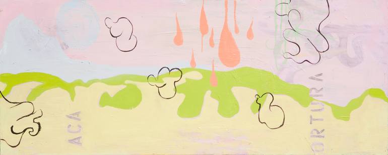 Aca se.... Painting by Andrea Martinez | Saatchi Art