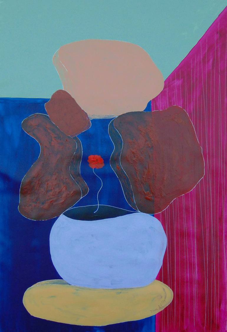 Fragile balance Painting by Dmitry Artyukhin | Saatchi Art