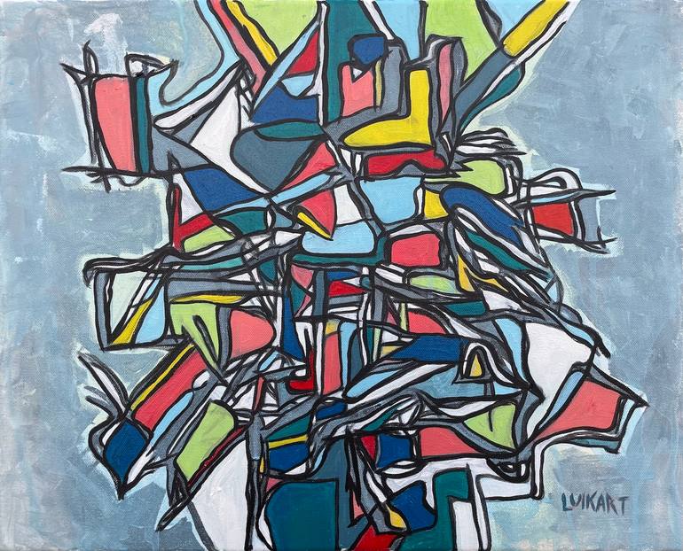 Incoming Painting by Paul Luikart | Saatchi Art