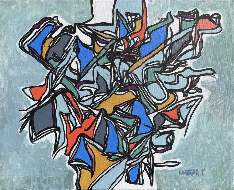 Dynamo Painting by Paul Luikart | Saatchi Art