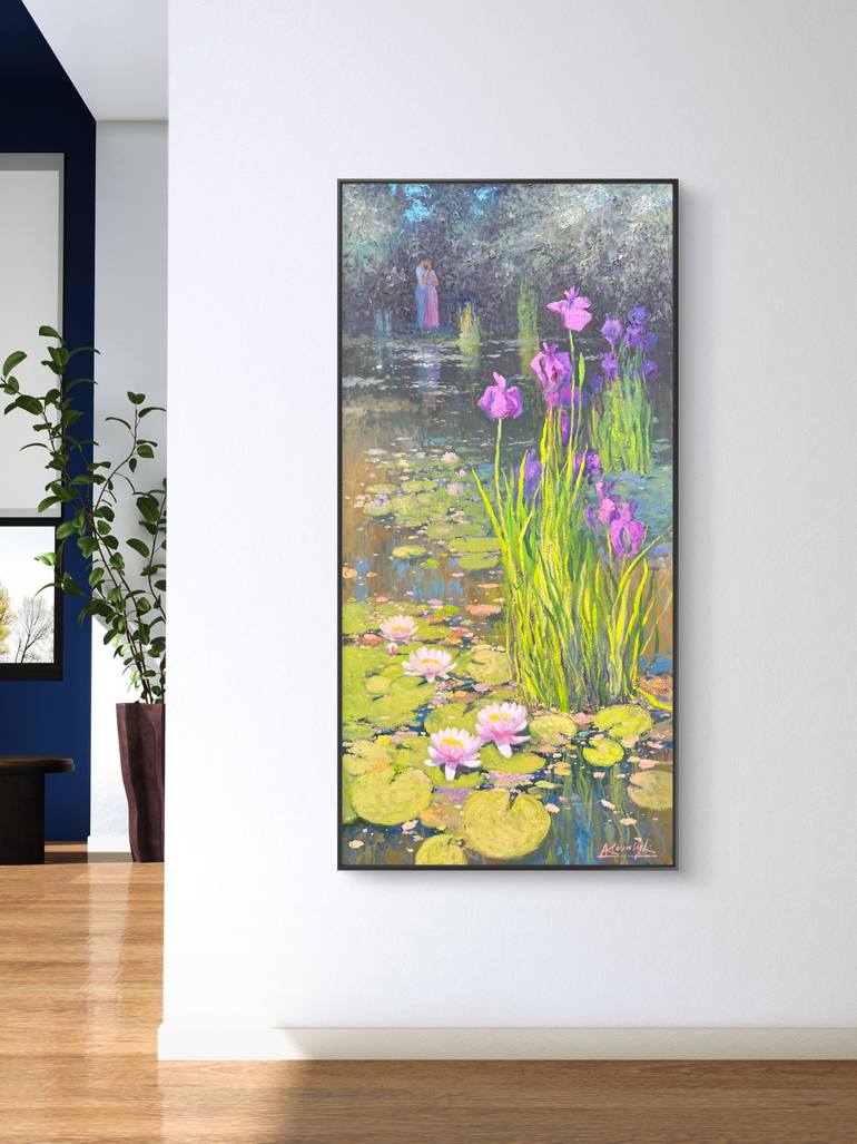 A Summer Moment Painting by Andrii Kovalyk | Saatchi Art