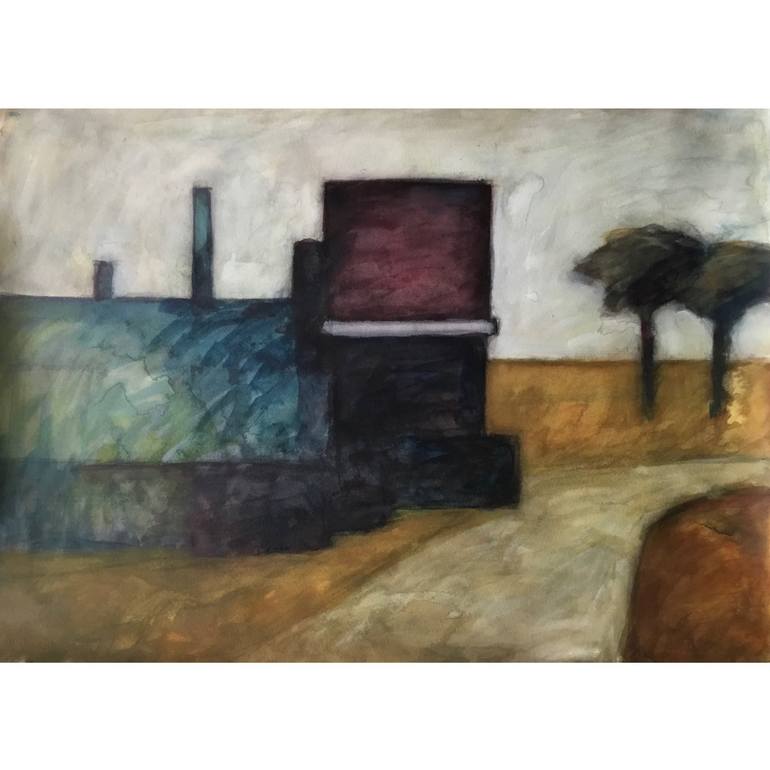 ‘Dutch landscape’ Painting by Johannes Van Uden | Saatchi Art