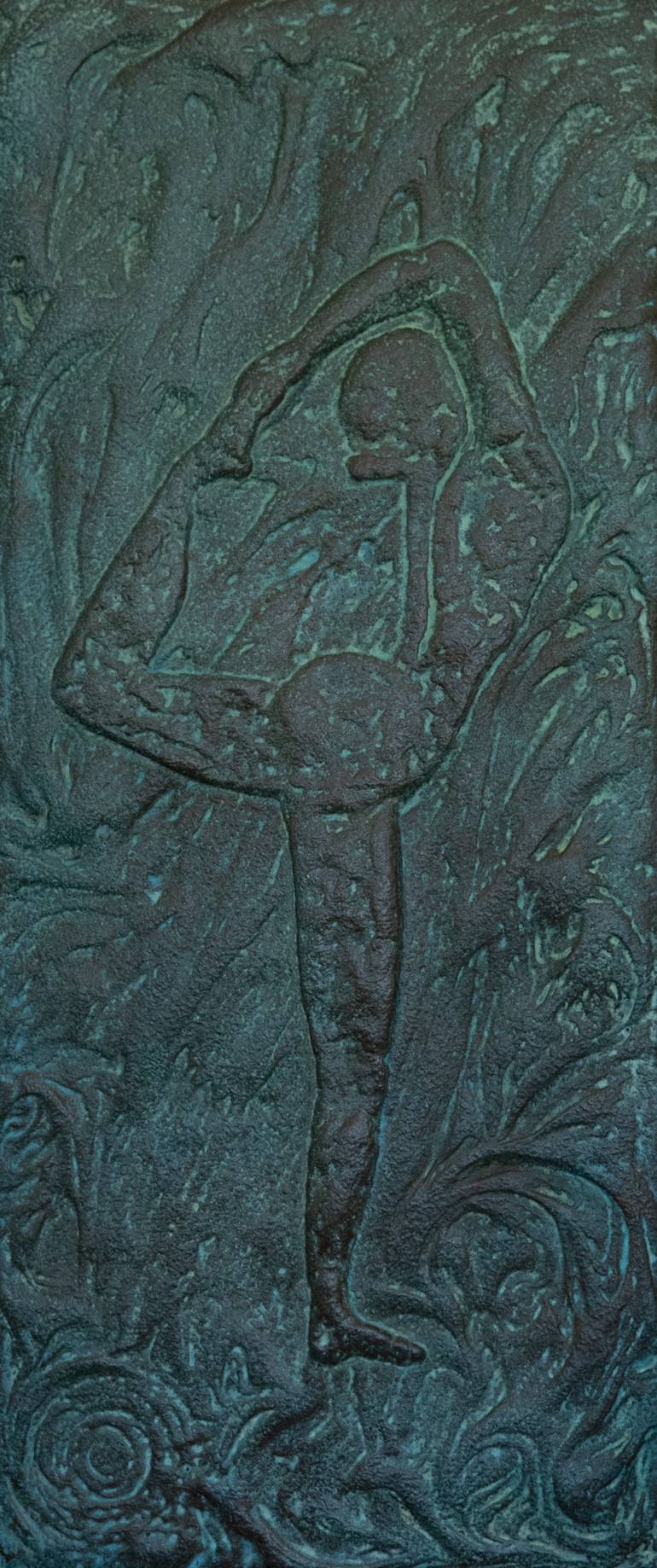 Rodin Dancer Painting by Laura Anderson | Saatchi Art