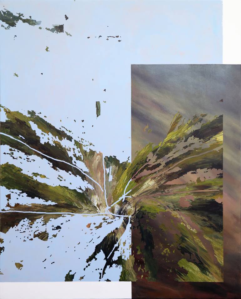 JOMO. FOMO. YOLO. Painting by Monika Slemc | Saatchi Art