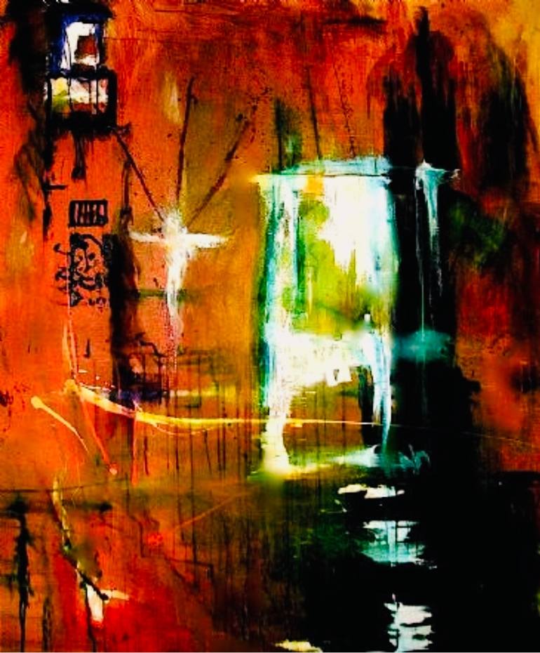 Window Painting by Frank Steo | Saatchi Art