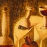 Still Life with Pomegranate Painting by Alexander Demidov | Saatchi Art