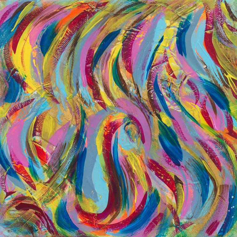 Playtime Painting by J R Oatts | Saatchi Art