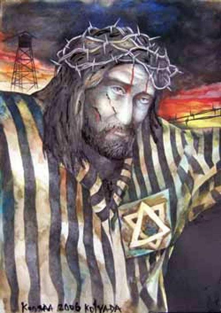 Jesus Christ (sold) Painting by Serhiy Kolyada | Saatchi Art