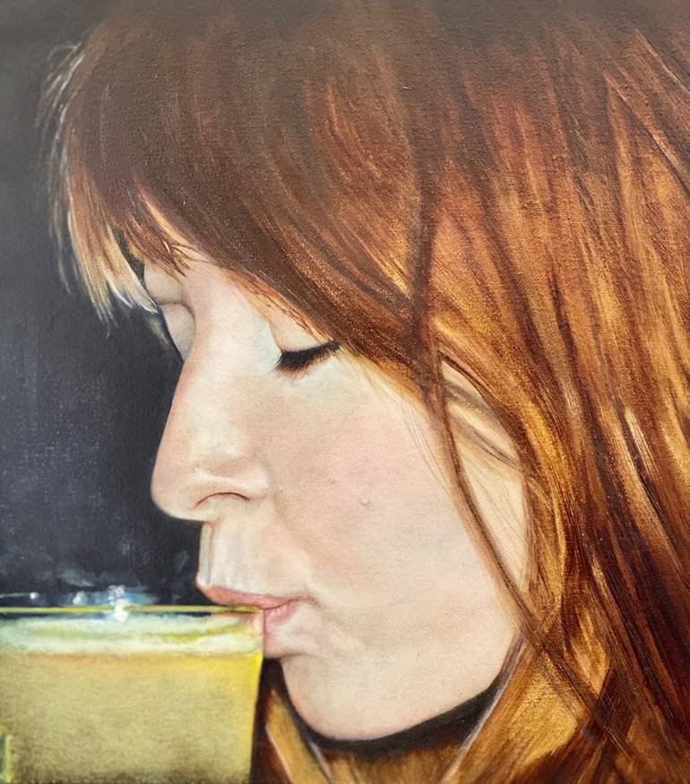 Sip Painting by Andrew Breen | Saatchi Art