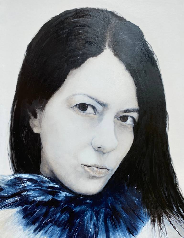 Portrait of a Woman Painting by Andrew Breen | Saatchi Art