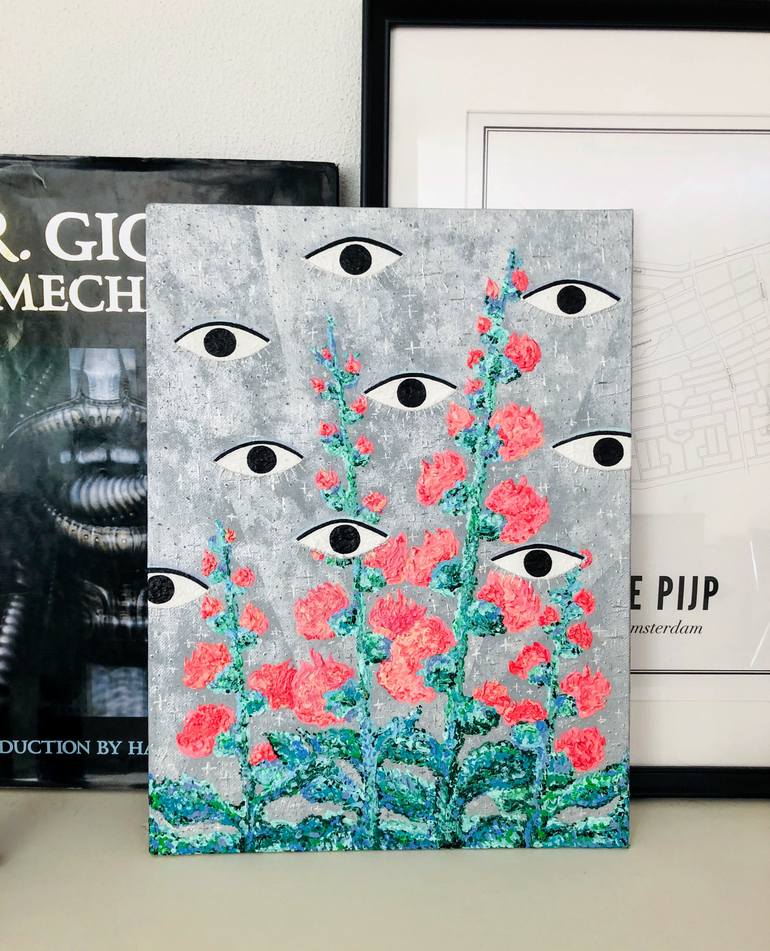 Living in a First Floor Apartment Painting by Olga Li | Saatchi Art