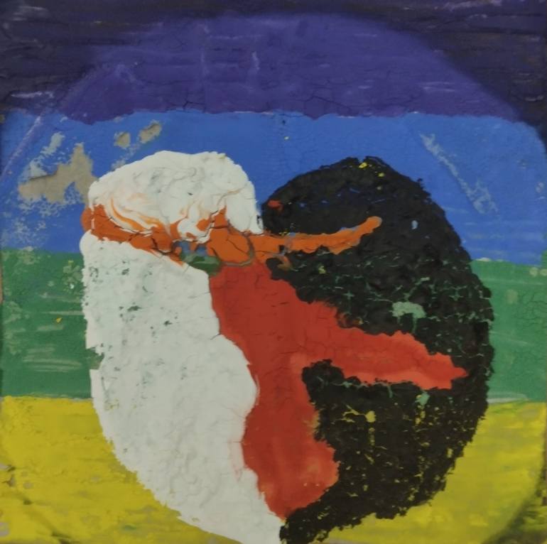 Happiness is a choice (2023) Painting by Yeshaya Dank | Saatchi Art