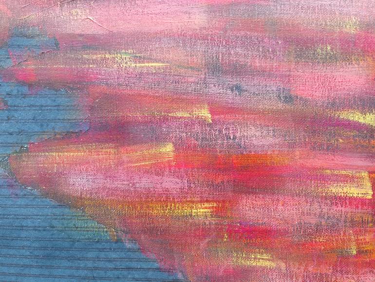 walking into the sunset Painting by Yeshaya Dank | Saatchi Art