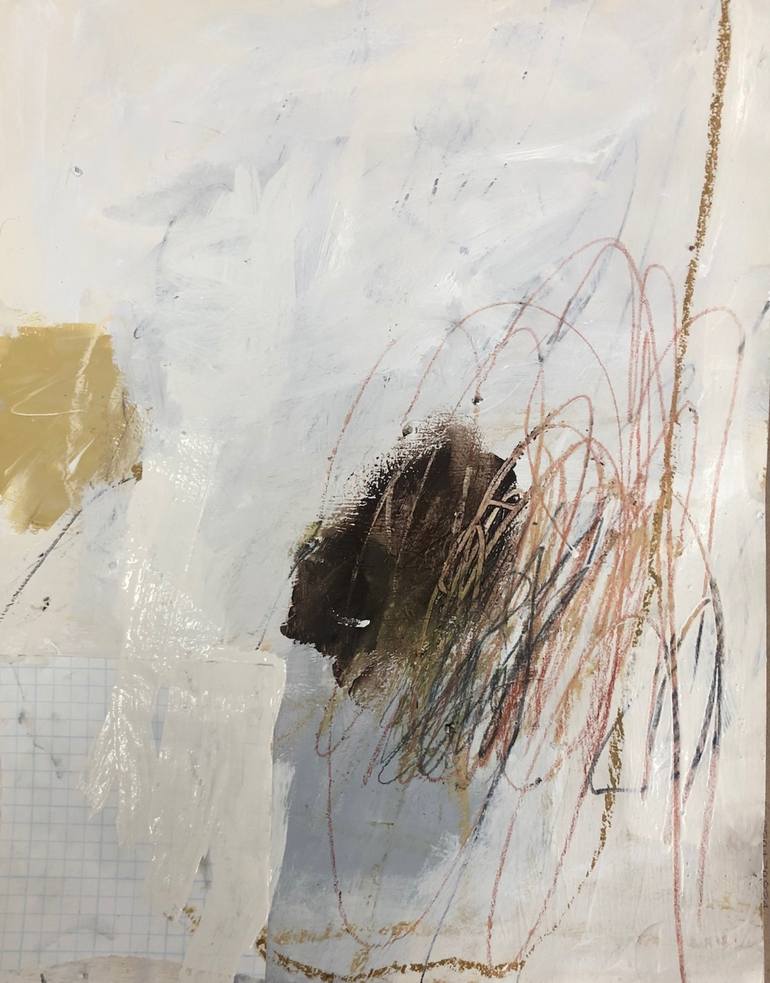 line sketch dance no.4 Painting by Crystal Michaelson | Saatchi Art