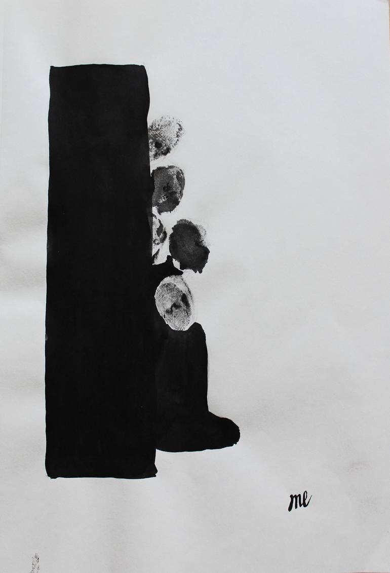 Fear ' Drawing by Elizaveta Molchanova | Saatchi Art