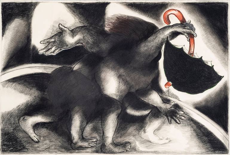 El Viento Painting by Julio Quiroz | Saatchi Art