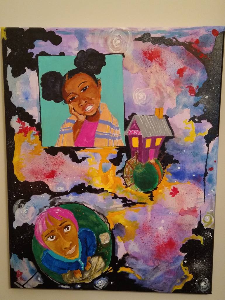 Day Dreaming Painting by Peggy Deloach | Saatchi Art