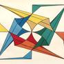 Origami Painting by Randy Carpenter | Saatchi Art