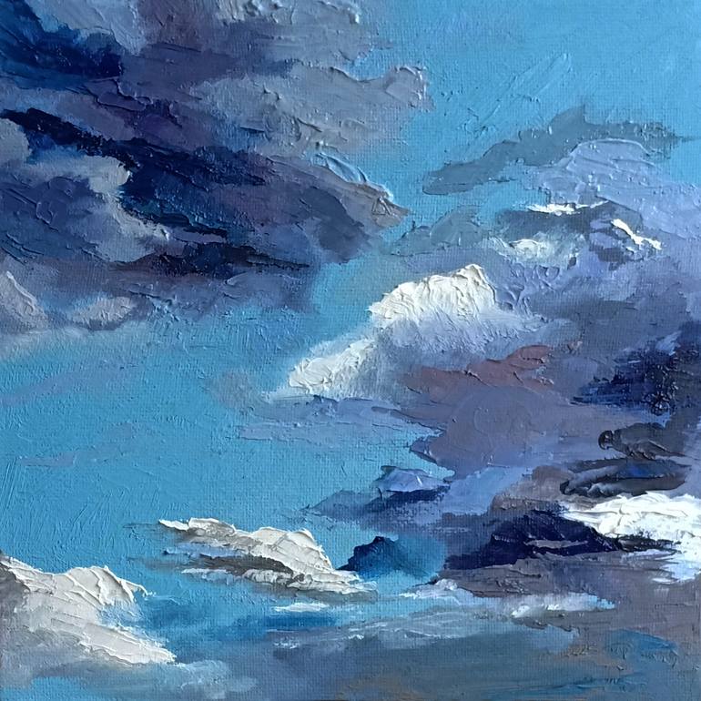 Peace of Height:1 Painting by Shazia Munir | Saatchi Art