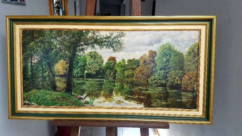 Oil painting on canvas Painting by Georges Baron | Saatchi Art