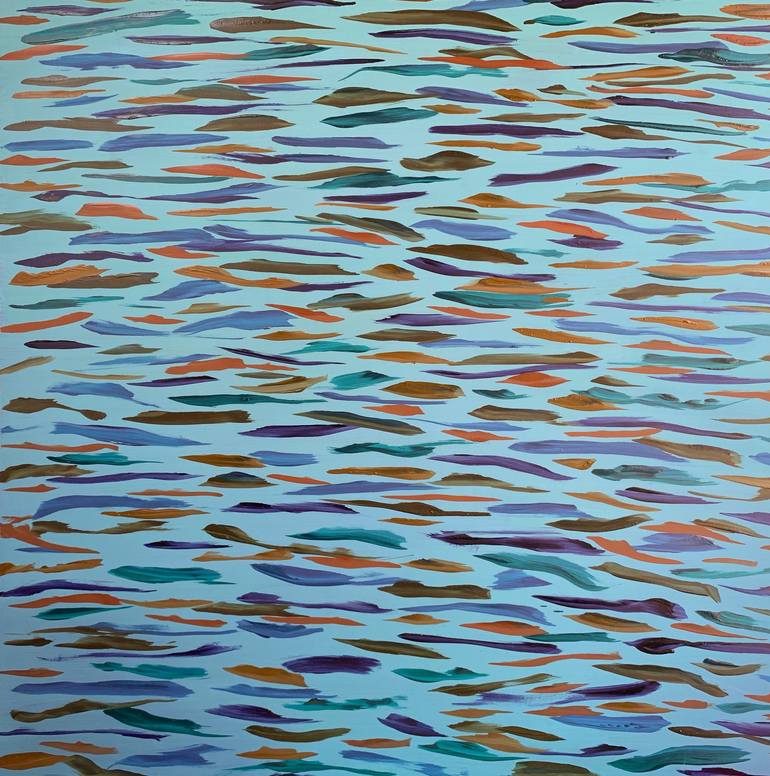 Oceans Blue Painting by Anand Hiremath | Saatchi Art