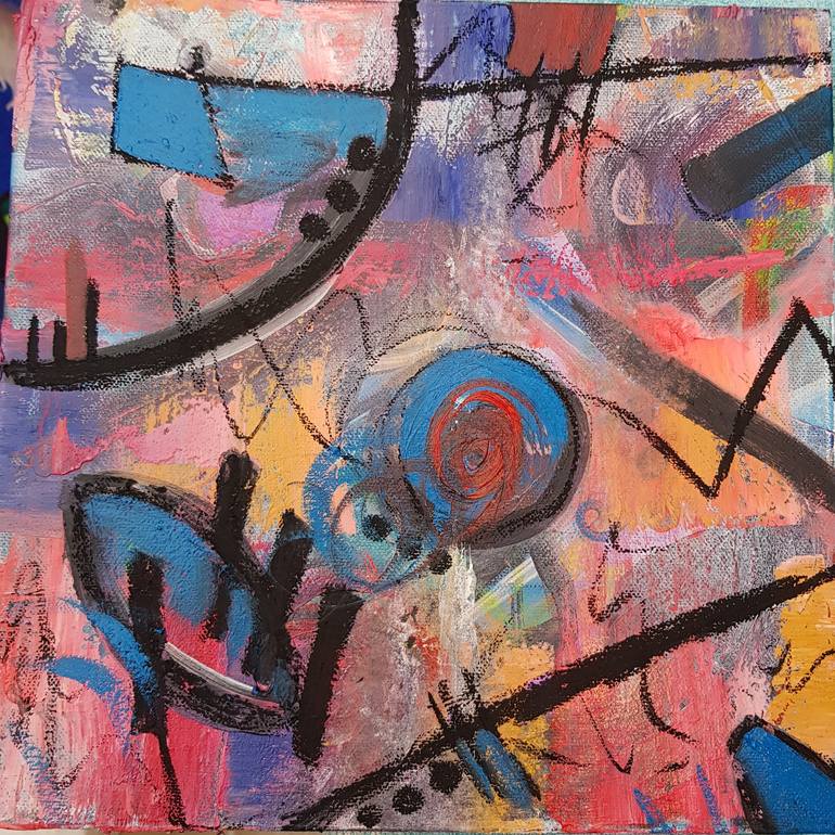 Joyful Garden Art pt1 Painting by Catherine Seddon | Saatchi Art