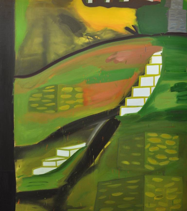 Hill Painting by Stuart Lorimer | Saatchi Art