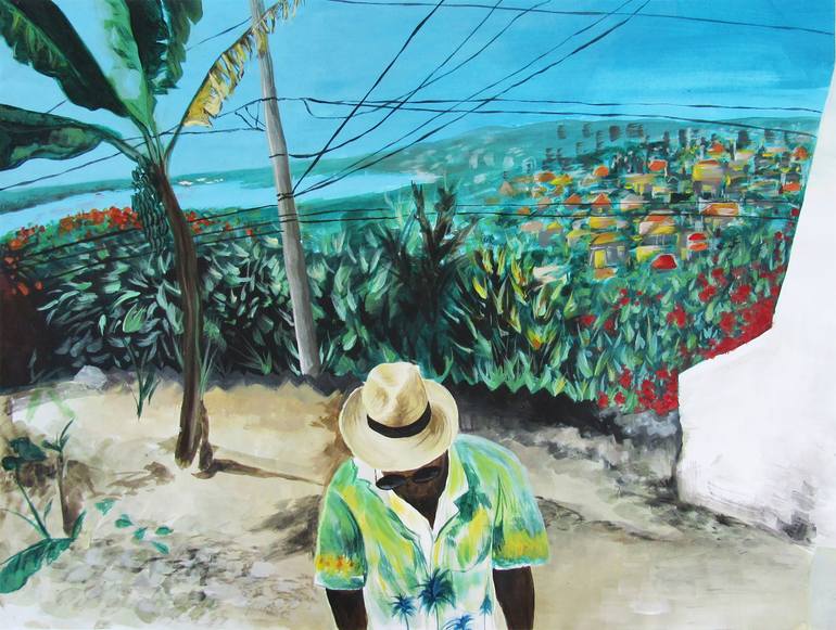 Uncle V Painting by Eden Mullane | Saatchi Art