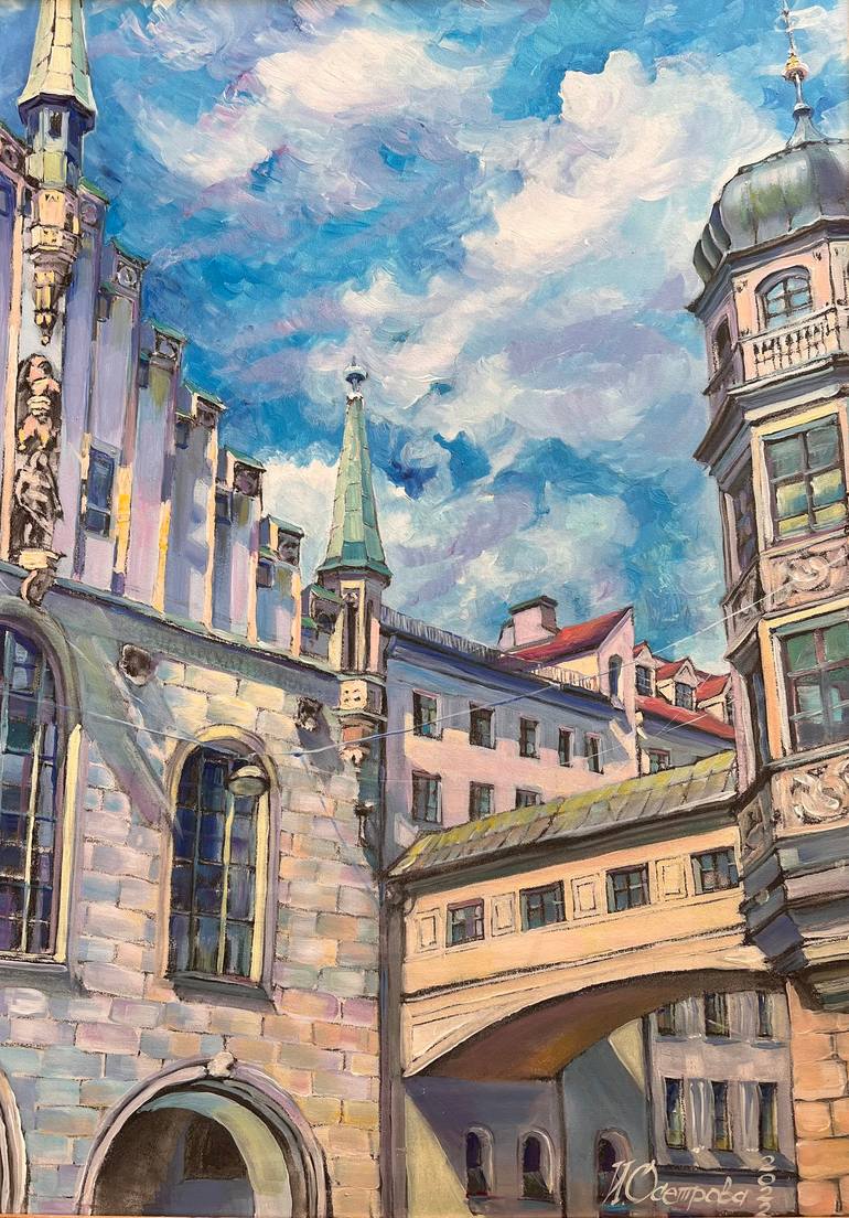 Teleport Painting by Irina Osetrova | Saatchi Art