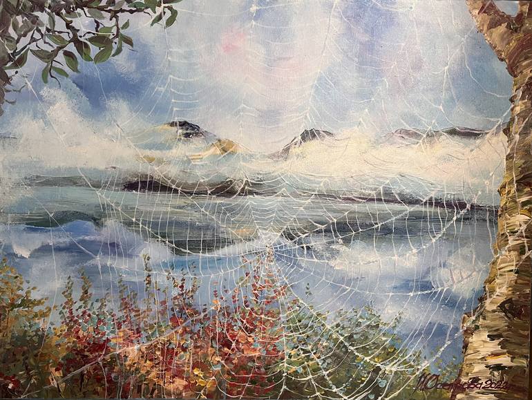 the Net Painting by Irina Osetrova | Saatchi Art