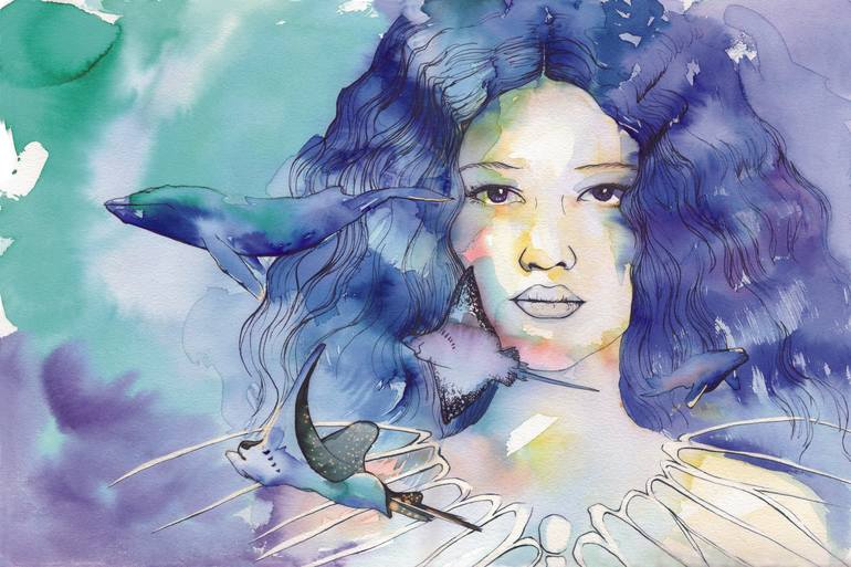 Ceto Painting by Araceli Garcia | Saatchi Art