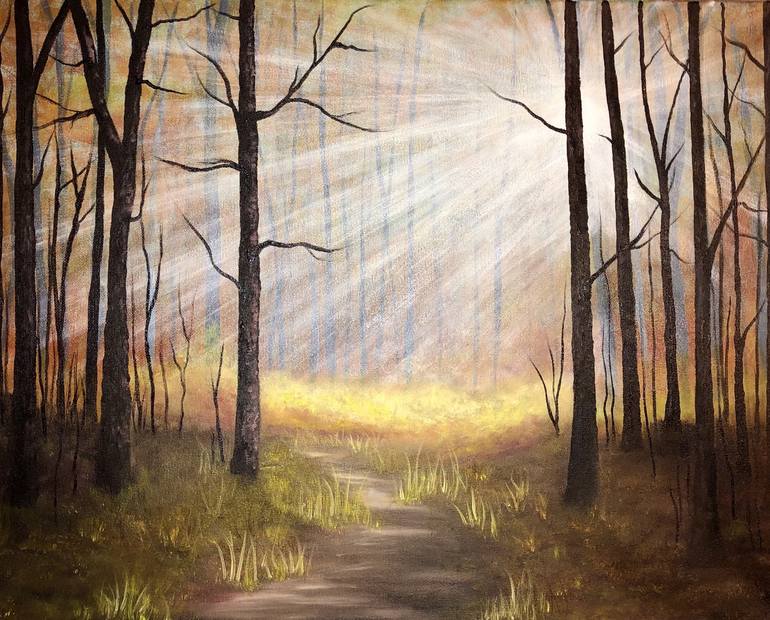The Great Awakening Painting by Luke Lipinski | Saatchi Art
