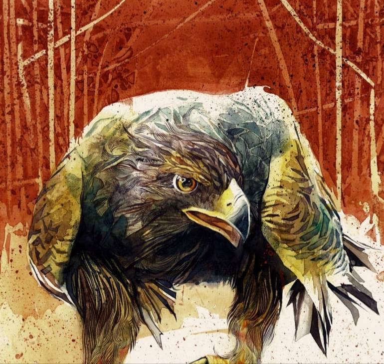 Rapace Painting by Alessandro Seva' | Saatchi Art