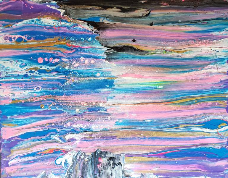 Our World Painting by Jes Huddleston | Saatchi Art