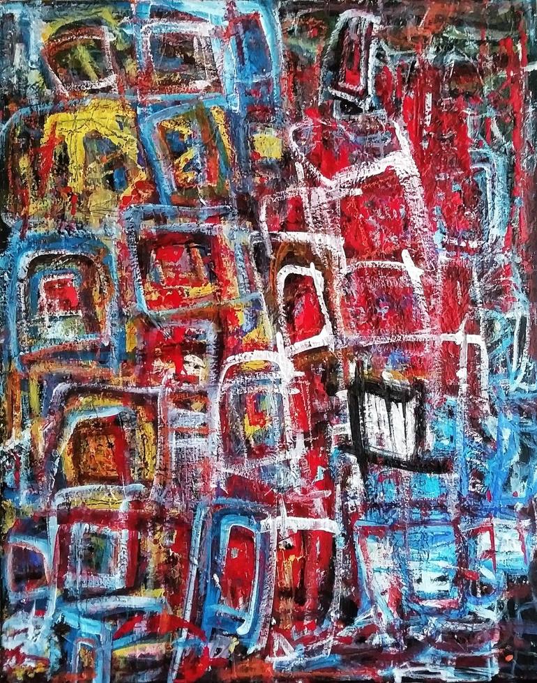 Ghost Dance Painting by Gregory Kuhar | Saatchi Art