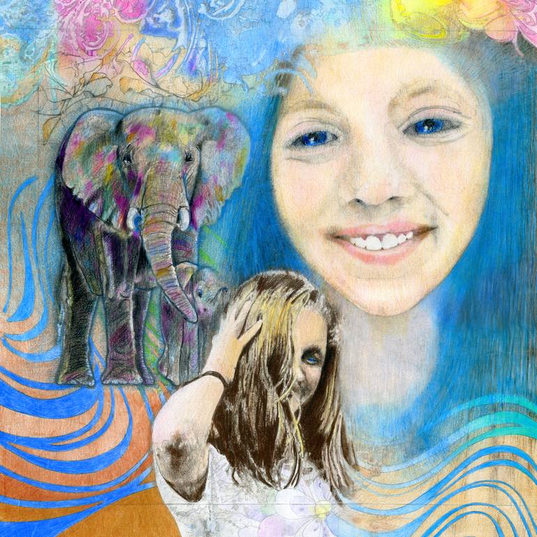 Julia Drawing by Dan Tomberlin | Saatchi Art