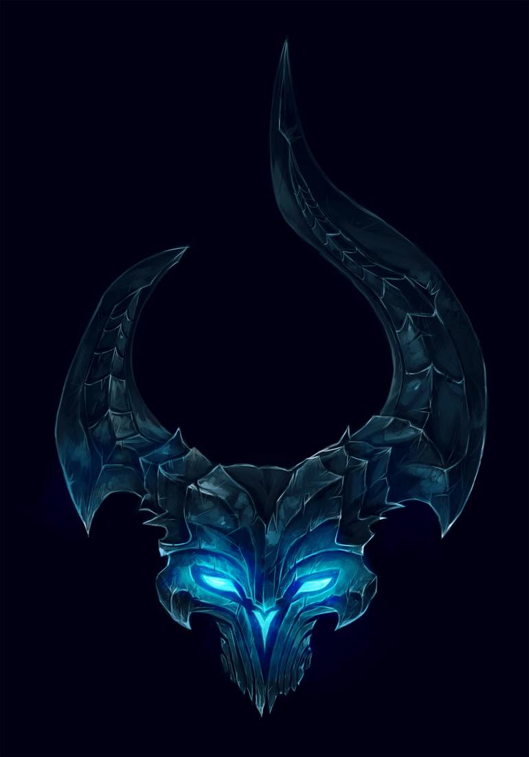 The demon of cold Painting by Warlock Artist | Saatchi Art