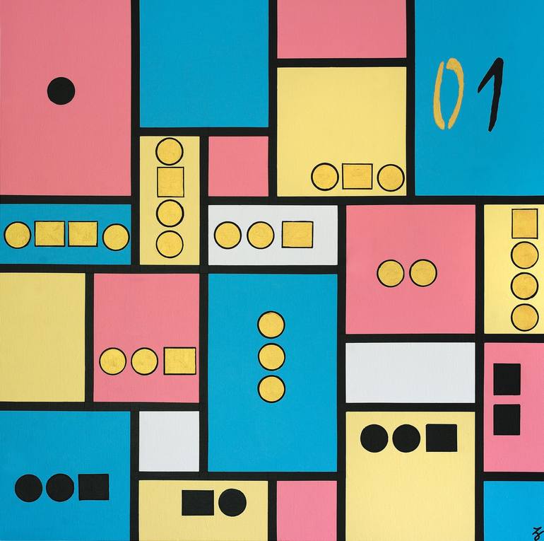Out of Many, One Painting by Tim Zimmer | Saatchi Art