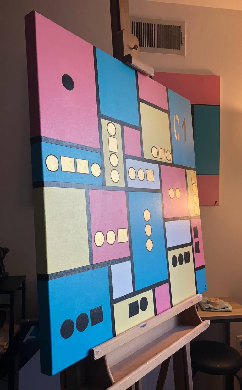 Out of Many, One Painting by Tim Zimmer | Saatchi Art
