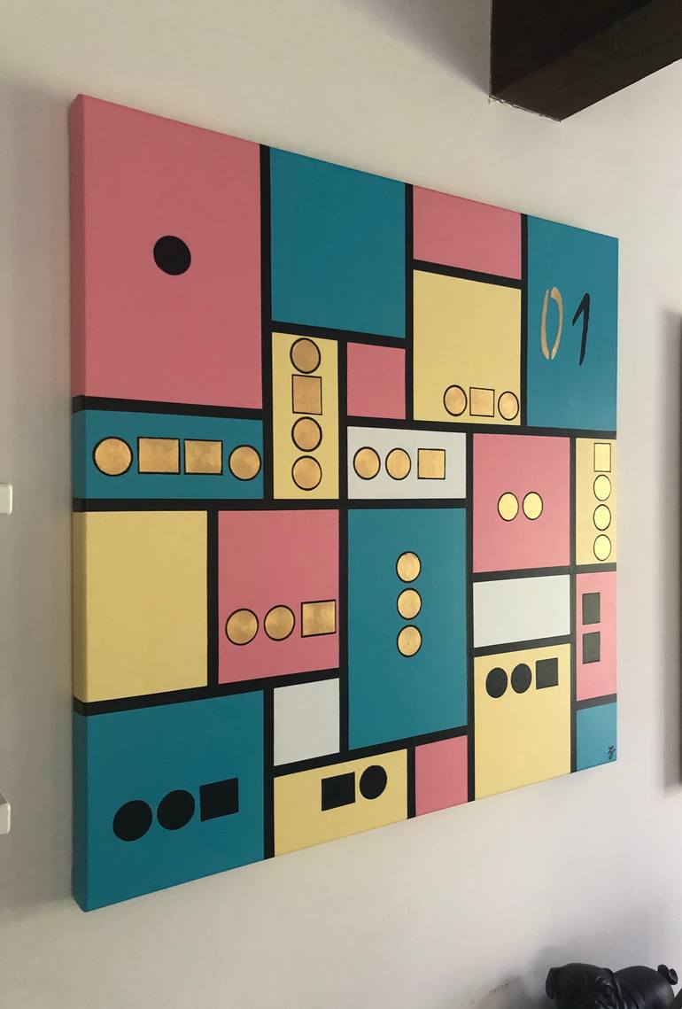 Out of Many, One Painting by Tim Zimmer | Saatchi Art