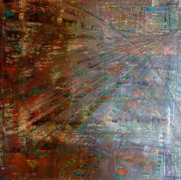 Encounters Painting by Phil Smith | Saatchi Art